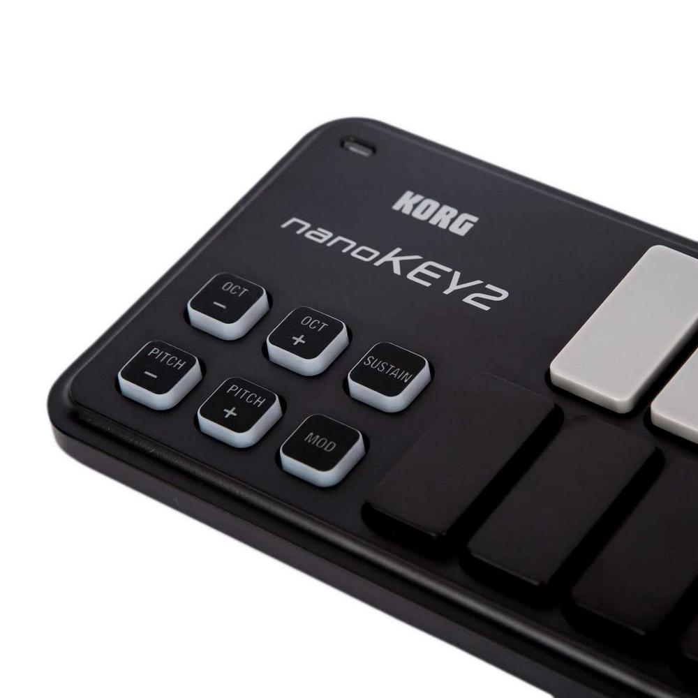Controlador KORG - NANOKEY2-BK - Negro - Makemusic.pe